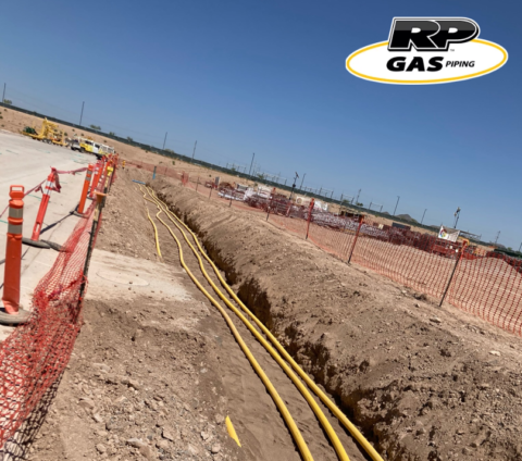 Natural Gas Pipeline System Installed At TSMC